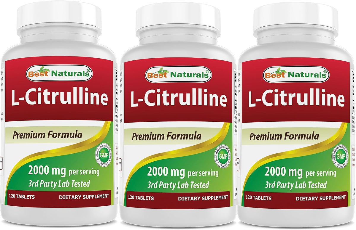 Best Naturals L-Citrulline supplement tablets