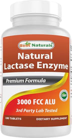 Best Naturals lactase enzyme tablets
