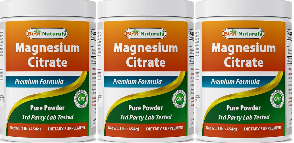 Best Naturals magnesium glycinate powder benefits