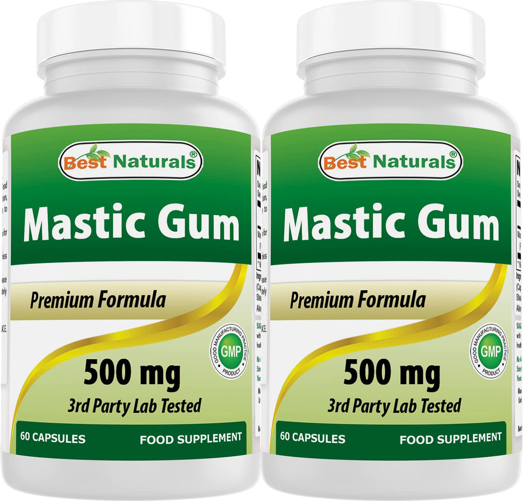 Best Naturals Mastic Gum capsules for digestion