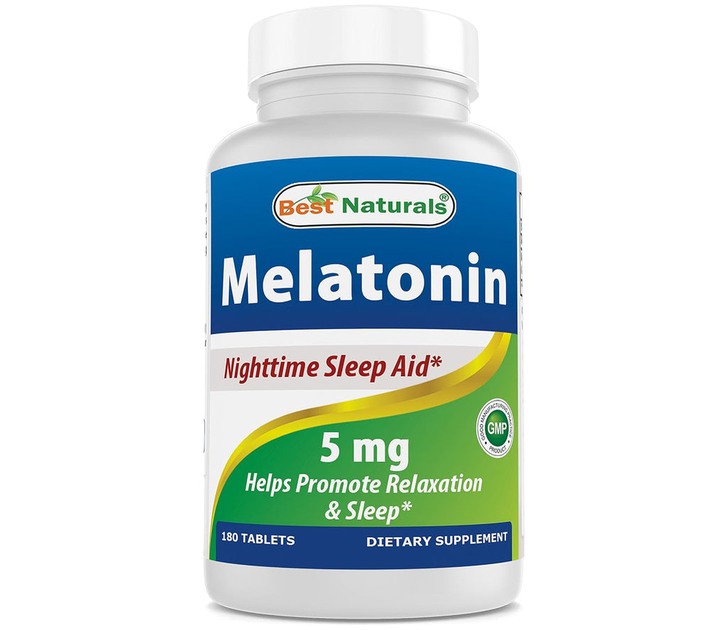 best naturals melatonin 5 mg tablets