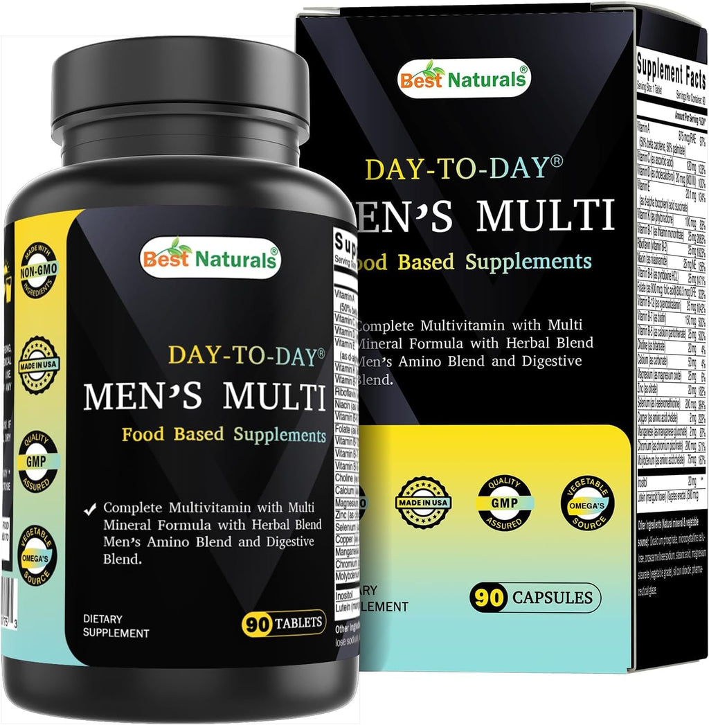 Best Naturals men's multivitamin tablets