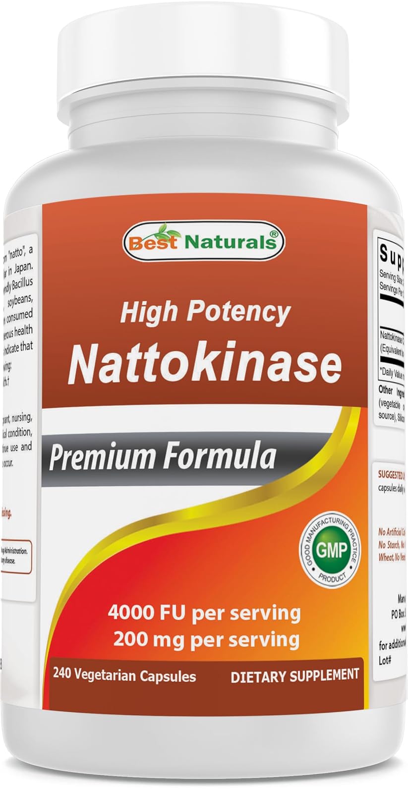 Best Naturals nattokinase vegetarian capsules