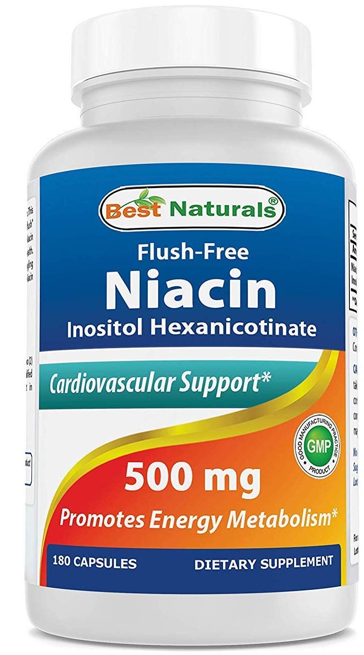 Best Naturals Niacin for energy support