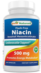 Best Naturals Niacin for energy support