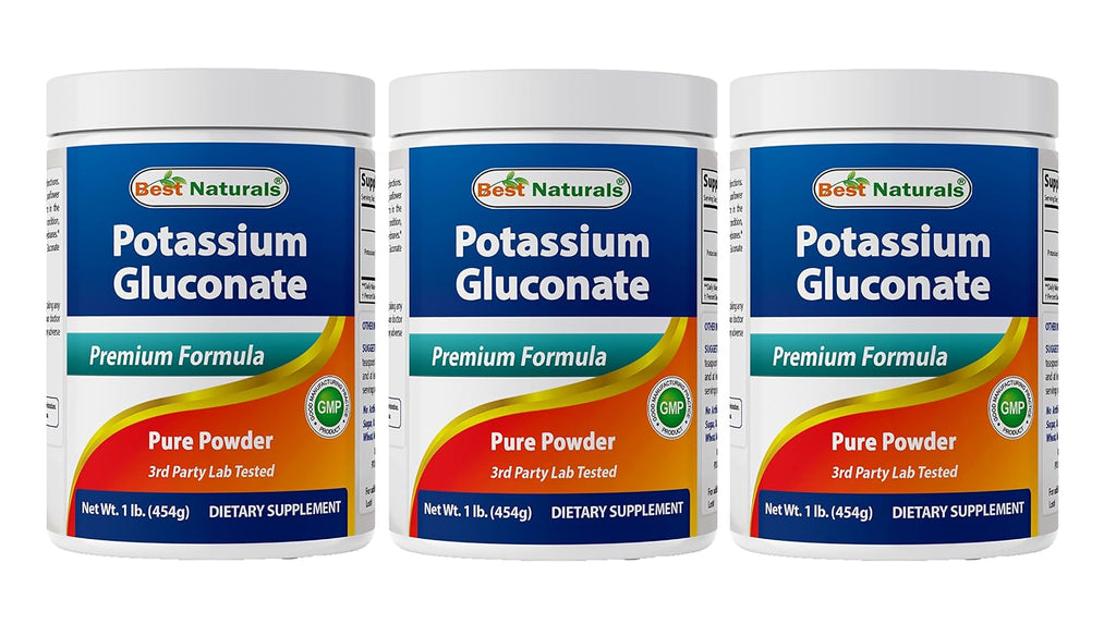 Best Naturals potassium gluconate powder