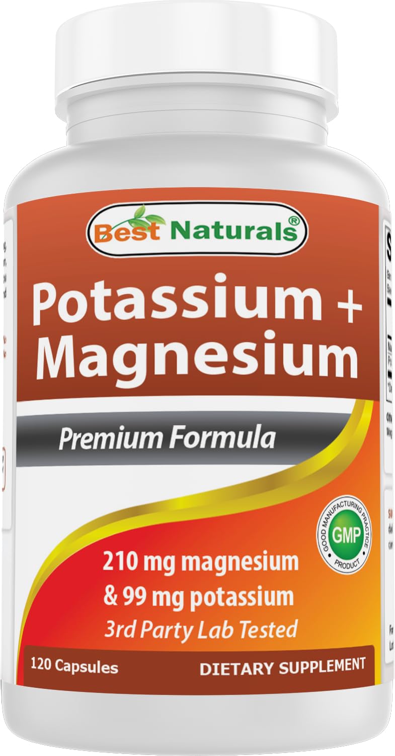 Best Naturals potassium supplement capsules