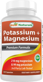 Best Naturals potassium supplement capsules