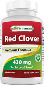 best naturals red clover capsules
