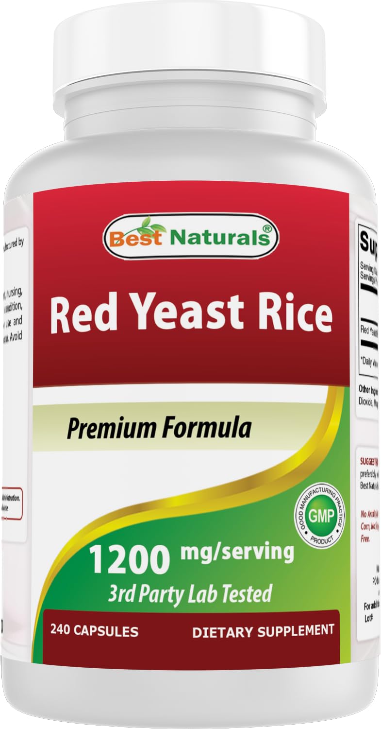 Best Naturals Red Yeast Rice capsules