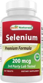 Best Naturals selenium supplement capsules