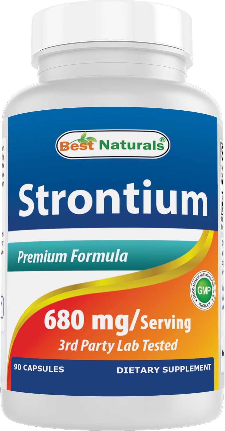 Best Naturals strontium bone support capsules