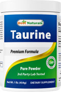 best naturals taurine powder benefits