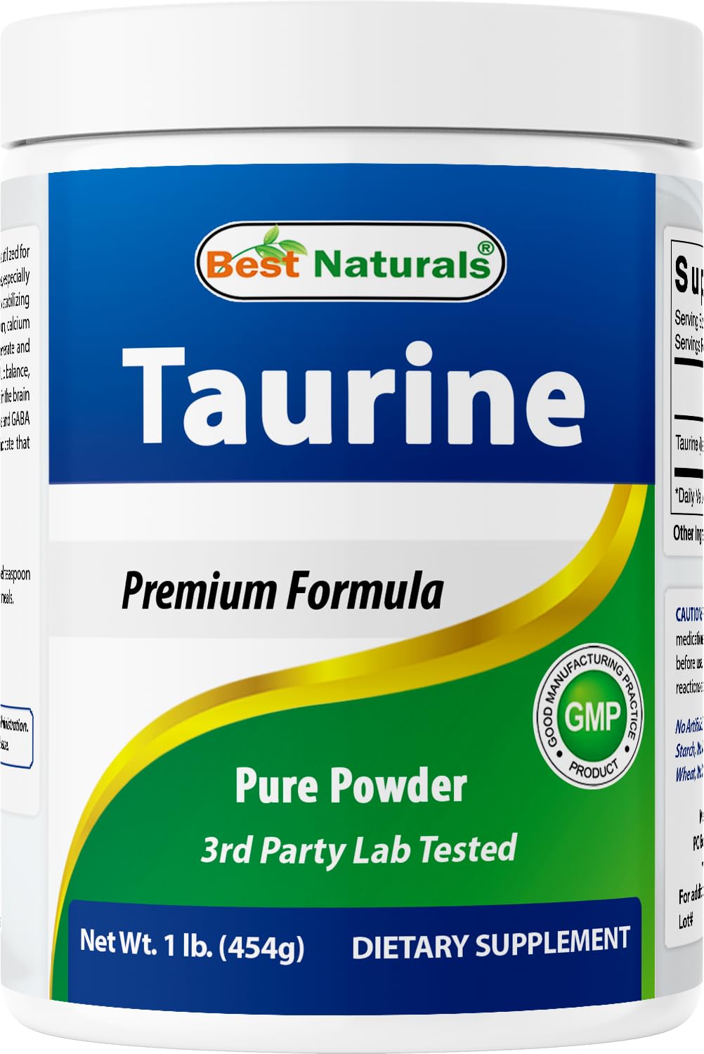 best naturals taurine powder benefits