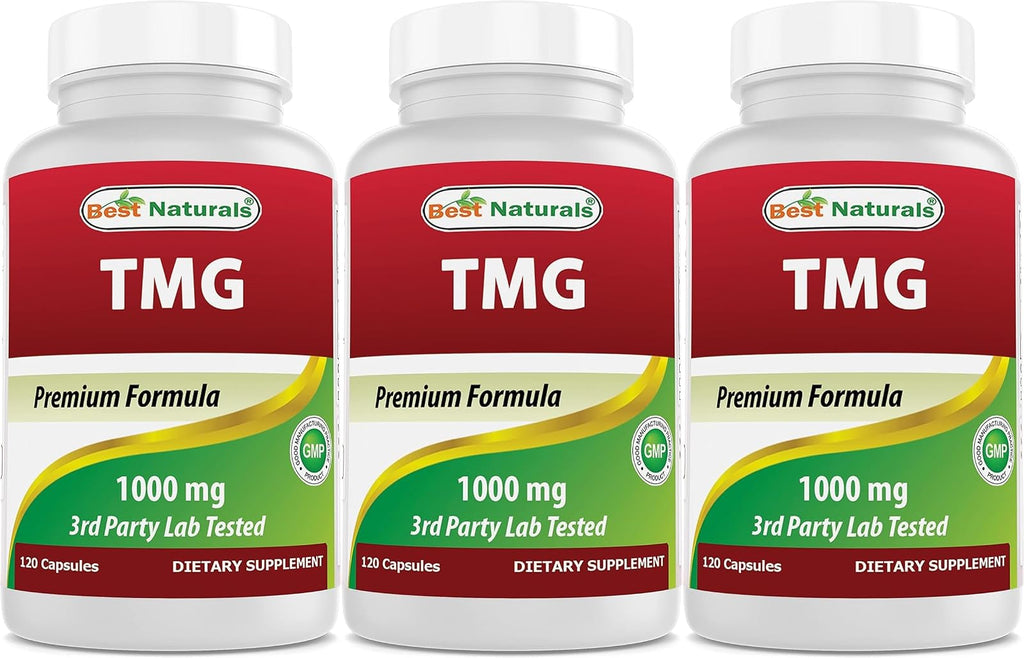 Best Naturals TMG Trimethylglycine capsules