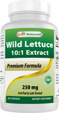 best naturals wild lettuce extract capsules