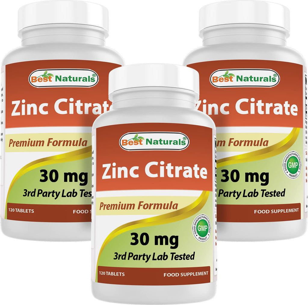 Best Naturals zinc citrate supplement