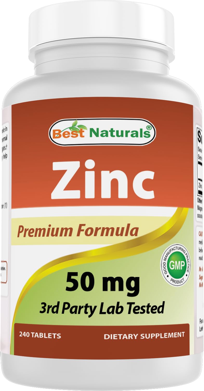 Best Naturals zinc gluconate tablets