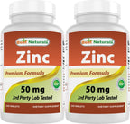 Best Naturals zinc gluconate tablets