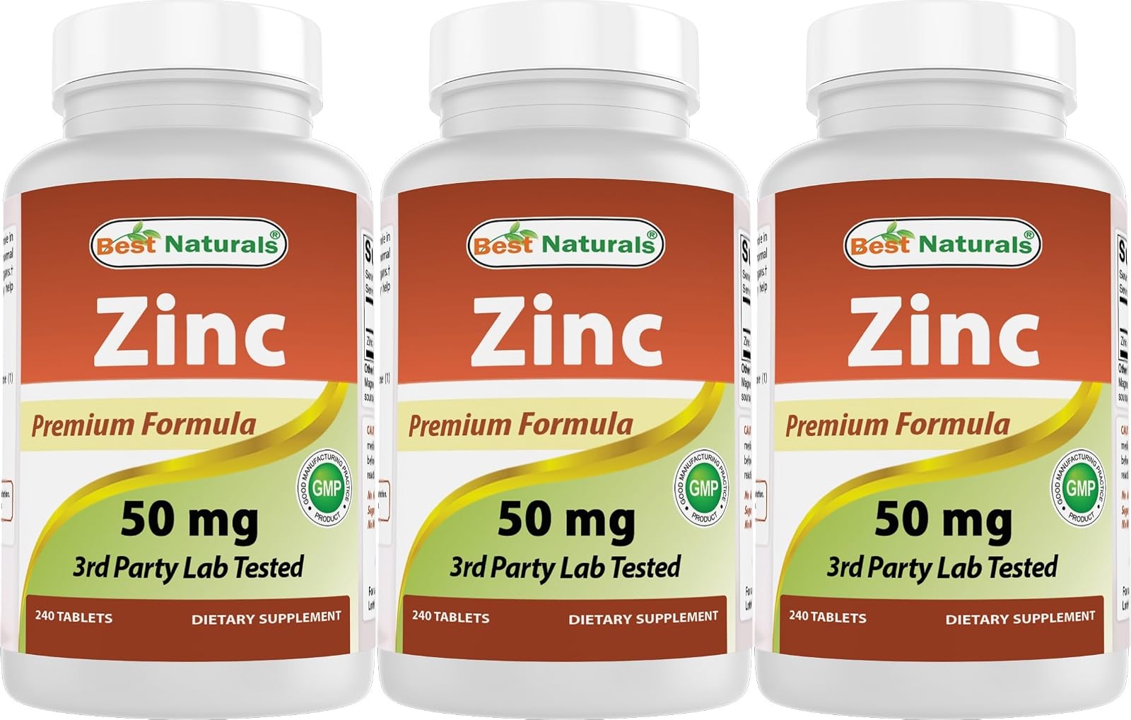 Best Naturals zinc gluconate tablets
