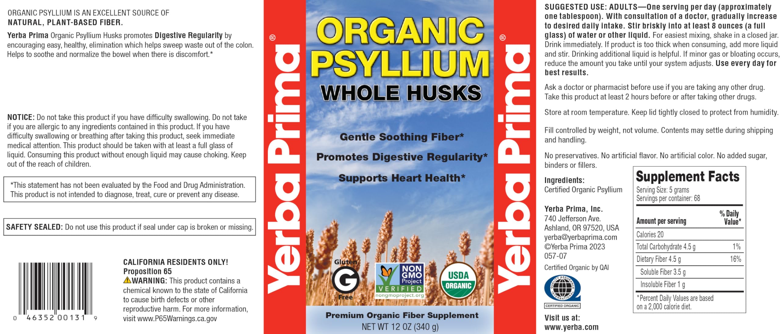 best organic psyllium for gut health