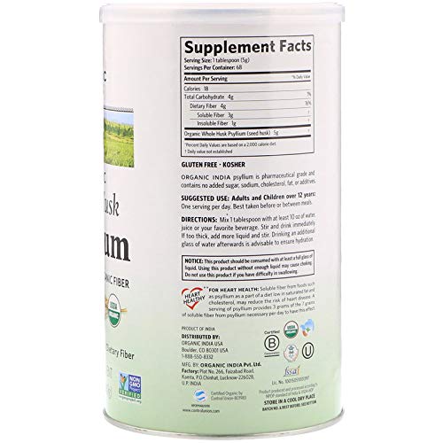 best organic psyllium husk benefits