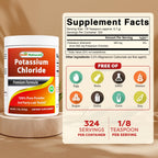 best potassium chloride for muscle health