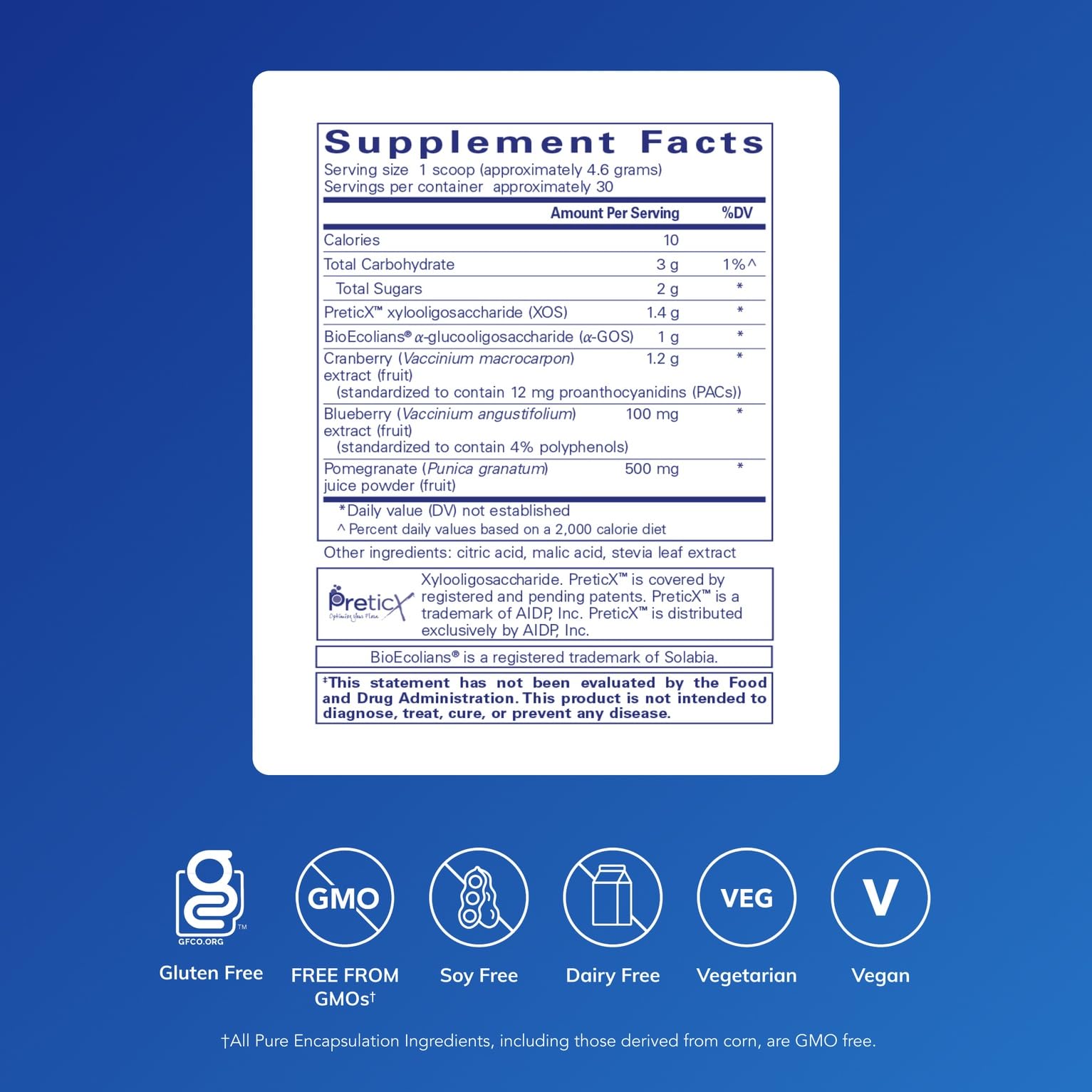 best prebiotic powder for digestion