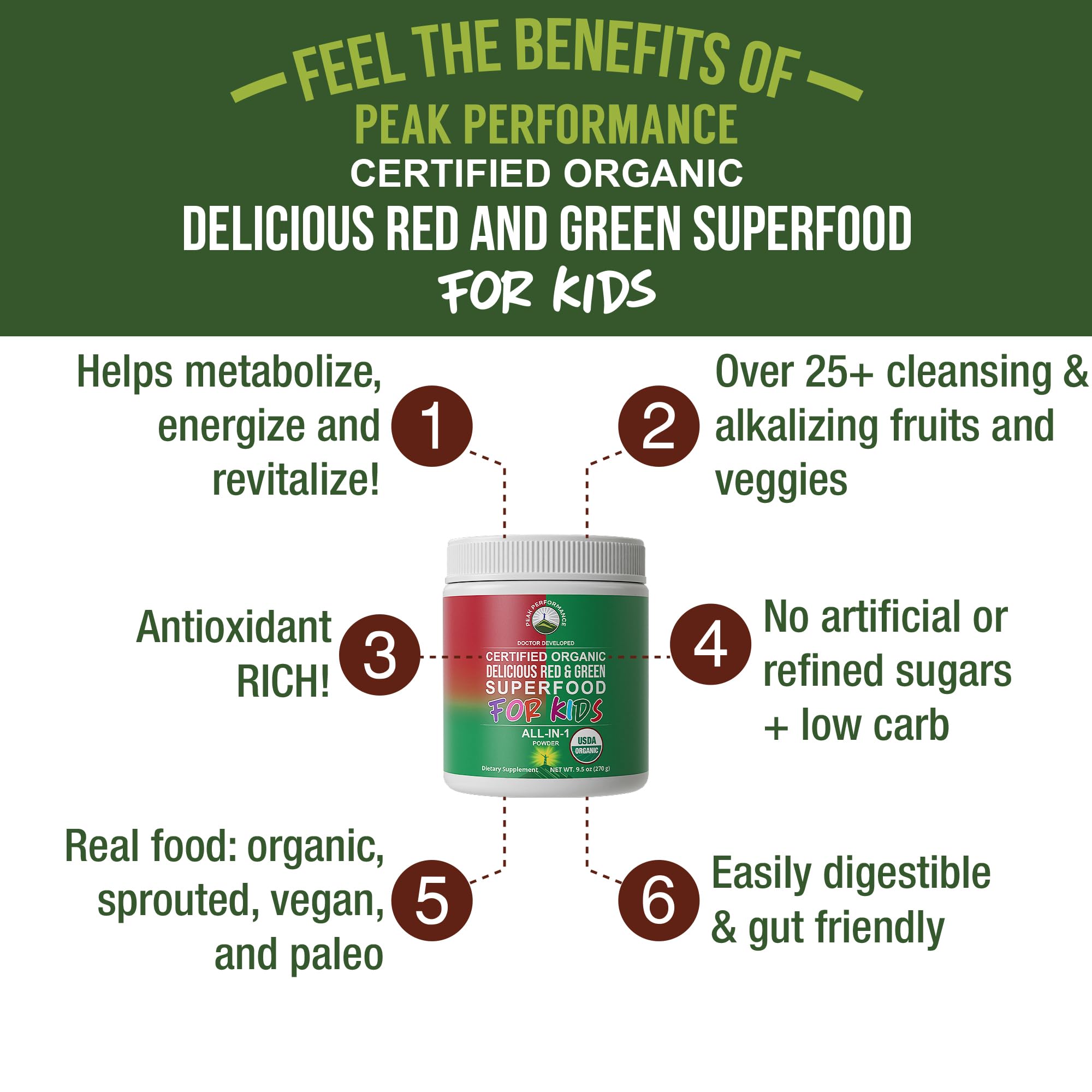 best tasting kids greens and reds