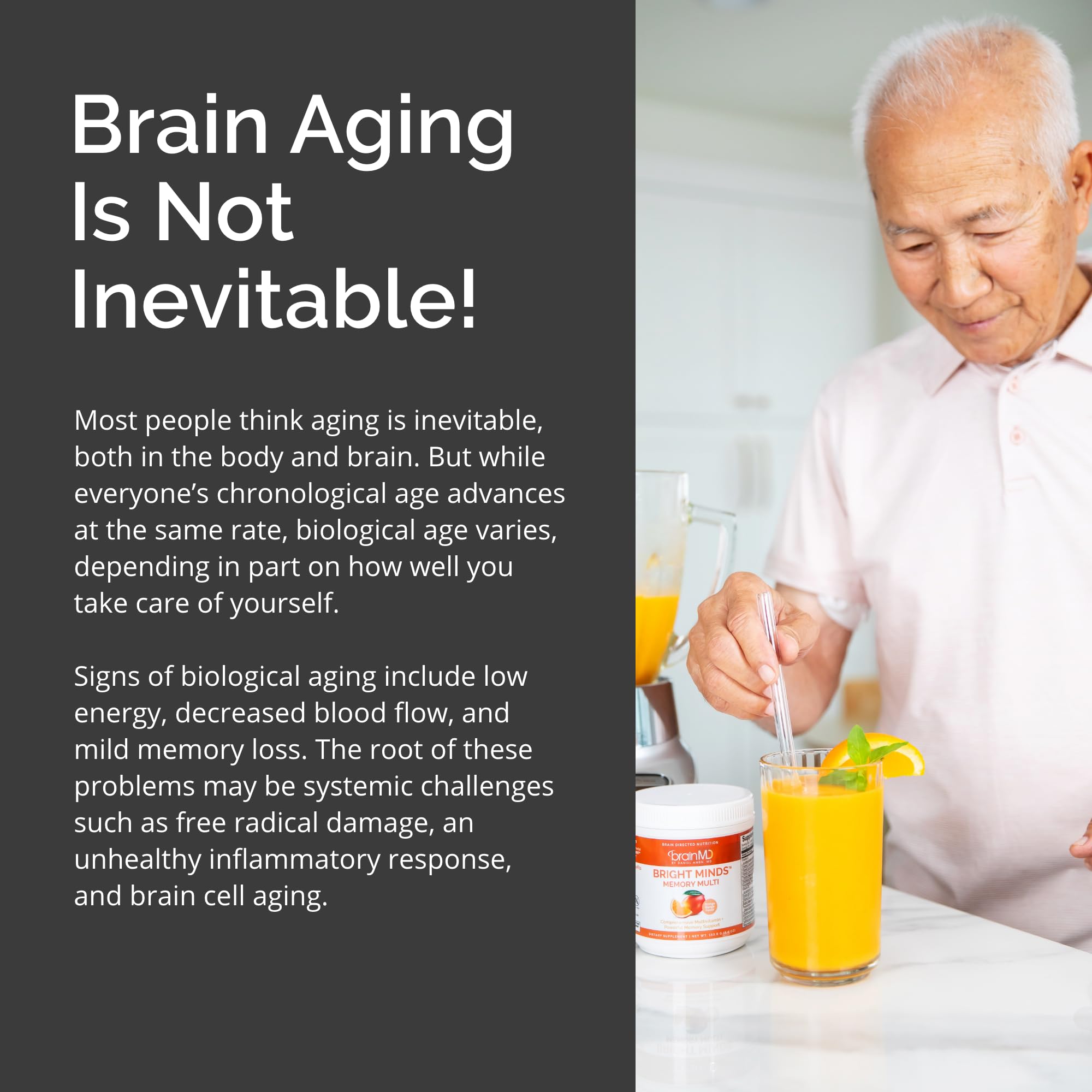 Best time to take BRAINMD multivitamins