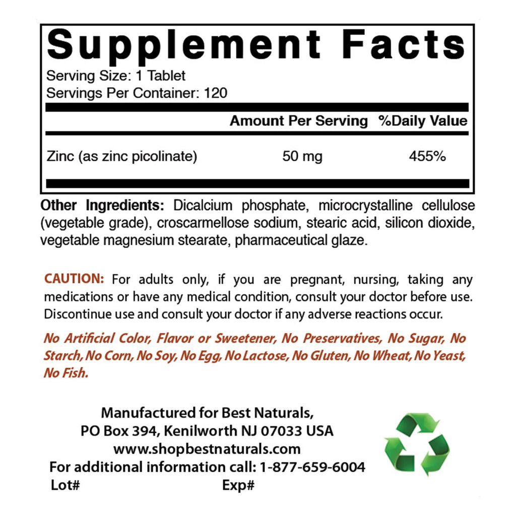 best zinc vitamin for adults