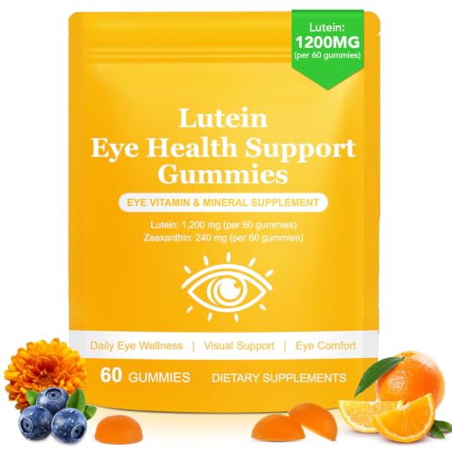 Bestniffes lutein gummies for eye health