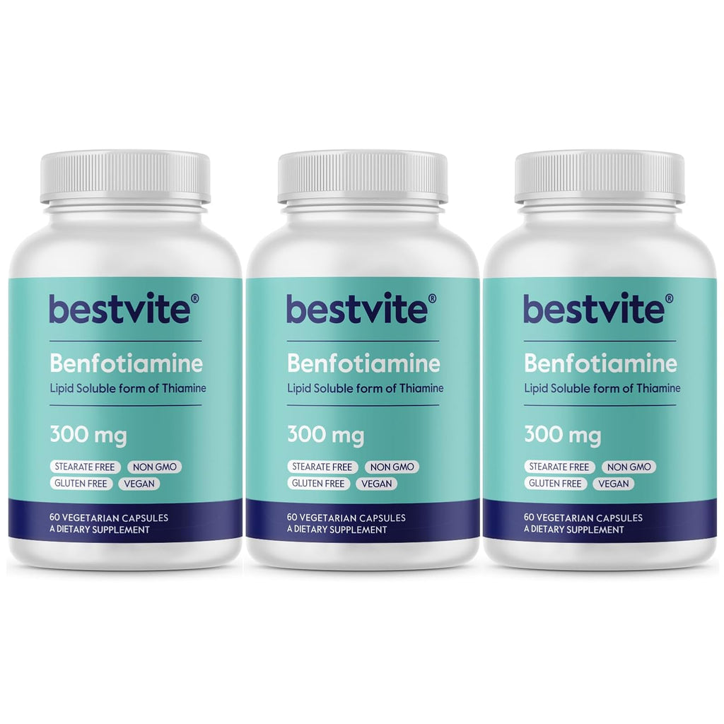 BESTVITE Benfotiamine 300 mg capsules