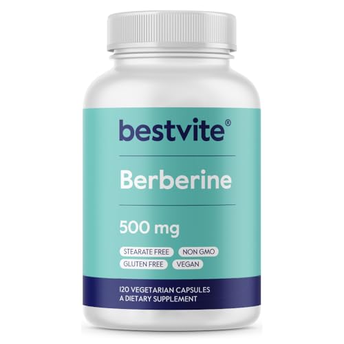 BESTVITE Berberine 500 mg capsules
