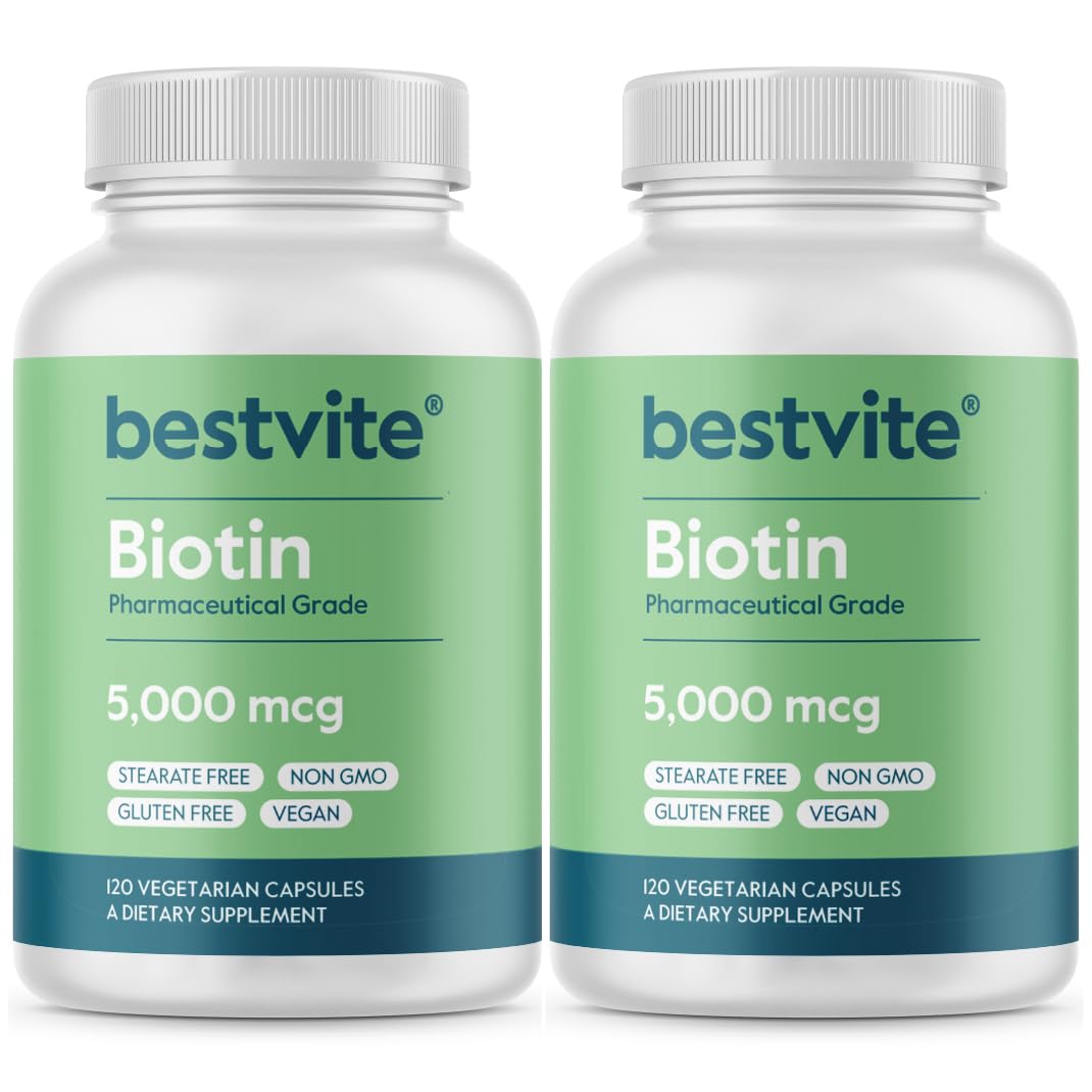 BESTVITE Biotin 5000 mcg capsules