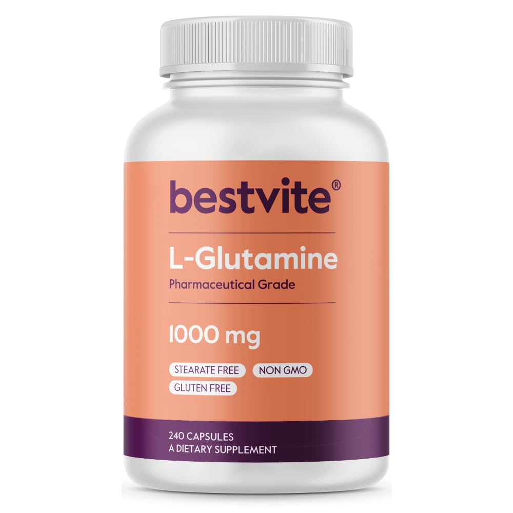 BESTVITE L-Glutamine 1000 mg capsules