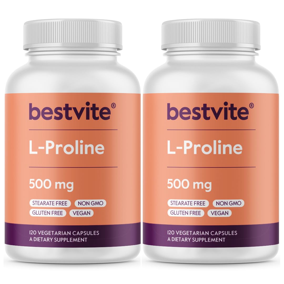 BESTVITE L-Proline vegetarian capsules