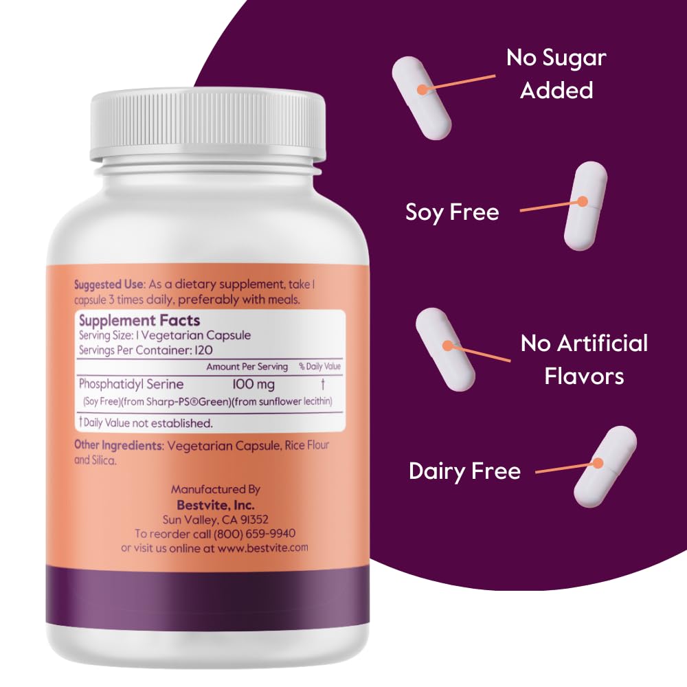 BESTVITE phosphatidylserine supports memory