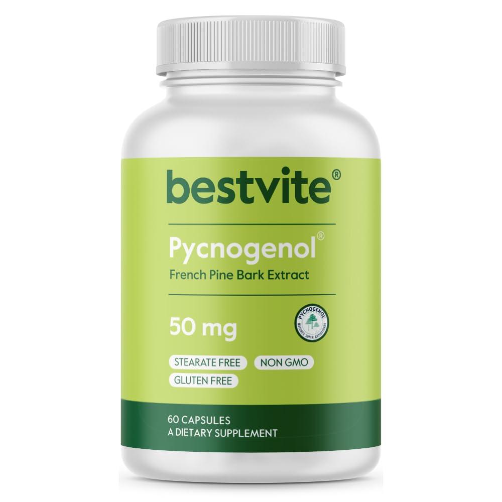 BESTVITE Pycnogenol 50 mg capsules