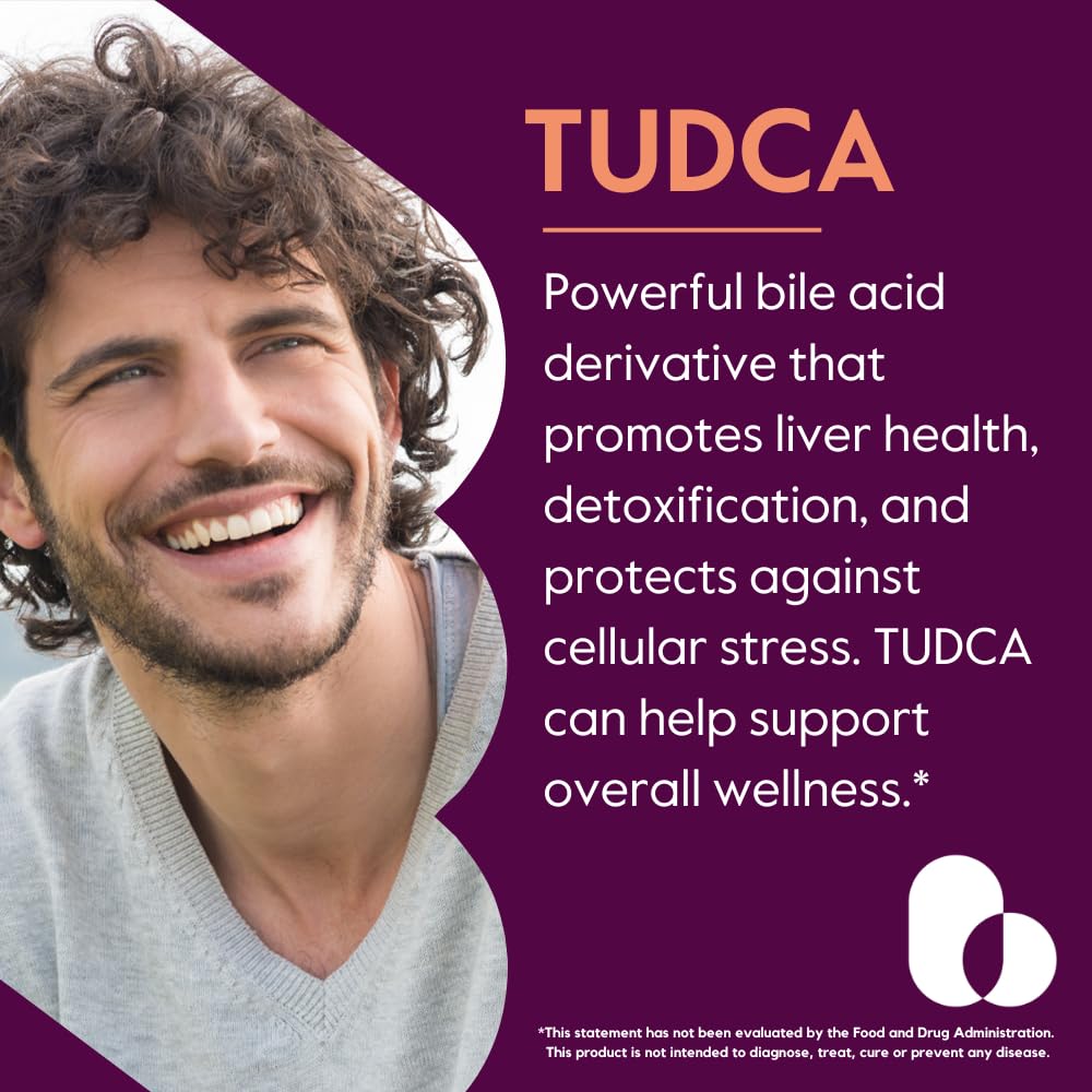 BESTVITE TUDCA 250 mg supports detoxification process