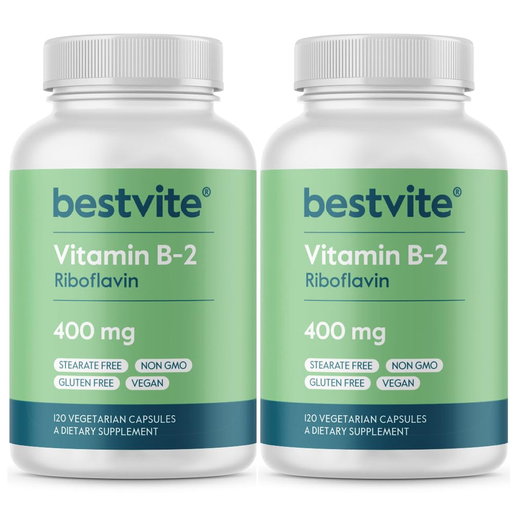 BESTVITE Vitamin B2 400 mg capsules