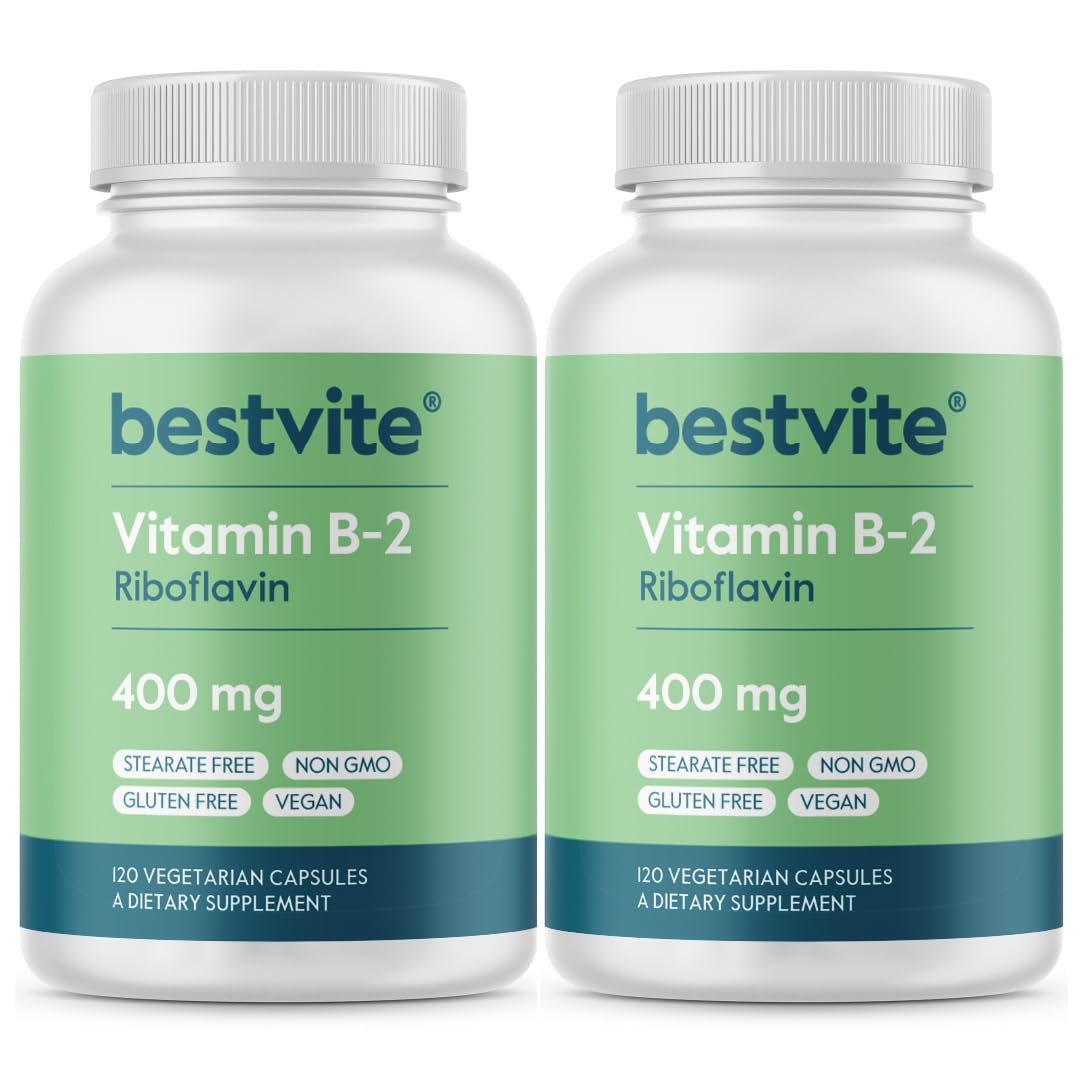 BESTVITE Vitamin B2 400 mg capsules