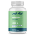 BESTVITE vitamin D3 5000 IU capsules
