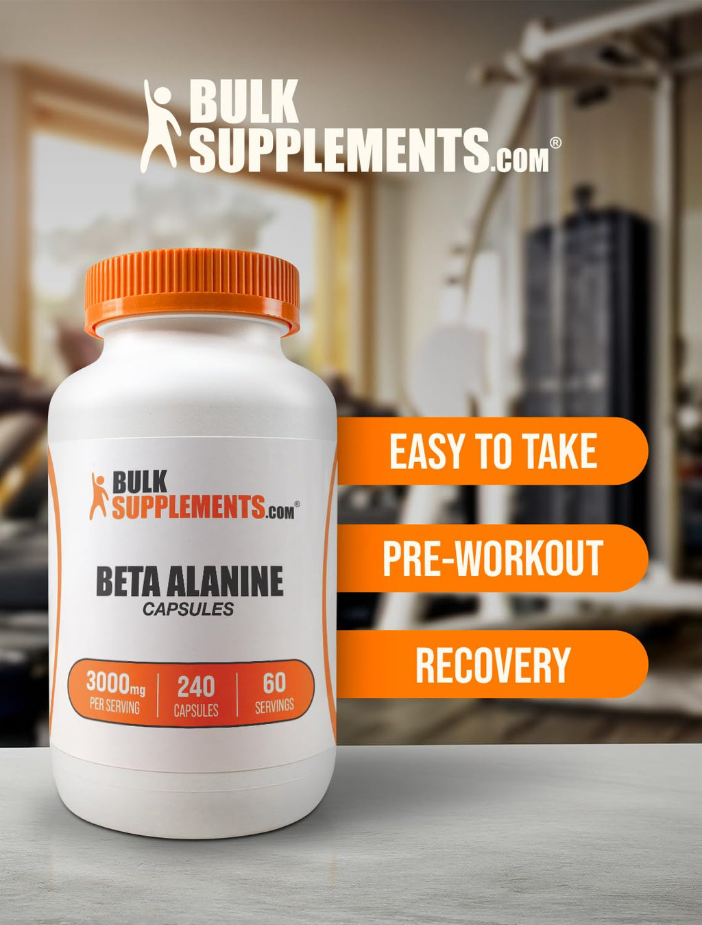 Beta Alanine capsules for endurance