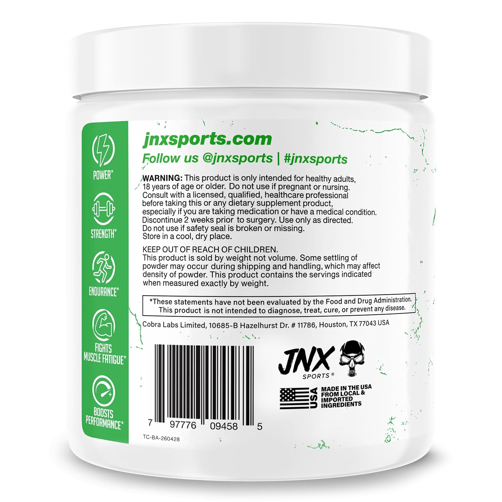 Beta Alanine for enhanced performance