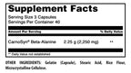 Beta Alanine for enhanced workout performance