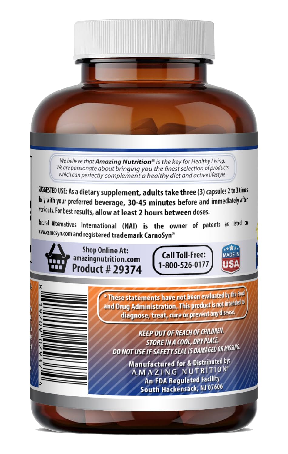 Beta Alanine for improved endurance training