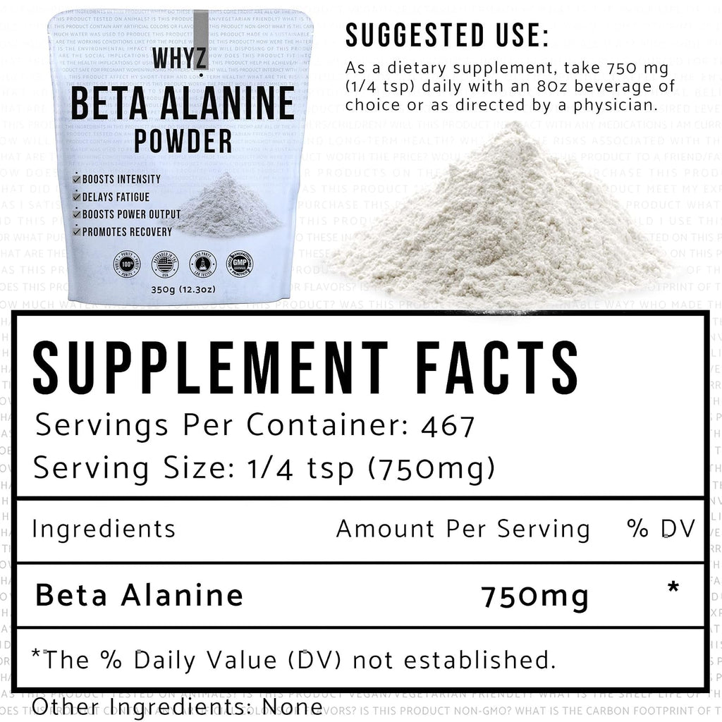 Beta Alanine for muscle endurance