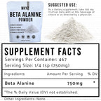Beta Alanine for muscle endurance