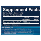 Beta Alanine powder for workout endurance